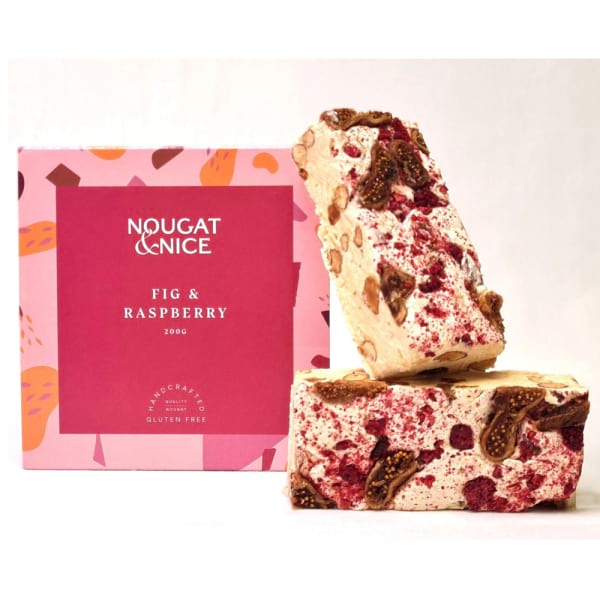 Raspberry & Fig Nougat | Nougat and Nice