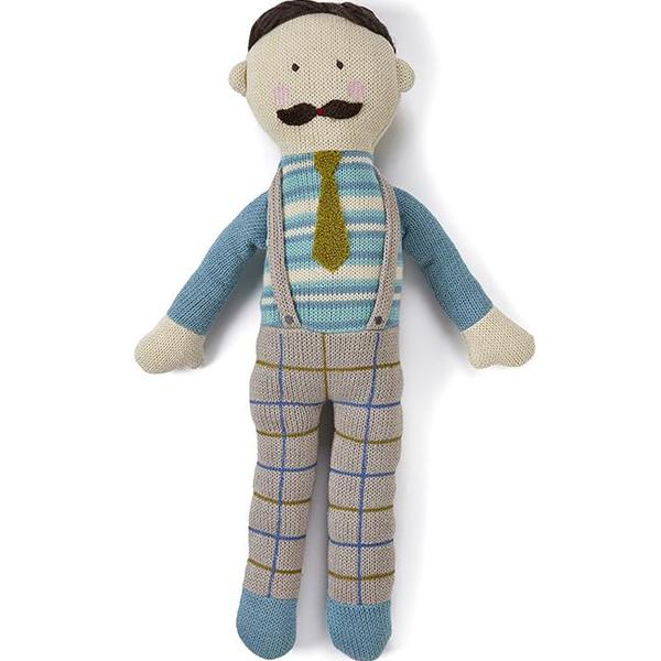 Papa Knitted Doll | Sydney's Best Soft Toys